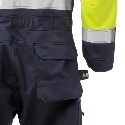 Fristads Flame Retardant High Vis Class 3 Coverall 8084 FLAM - 125949